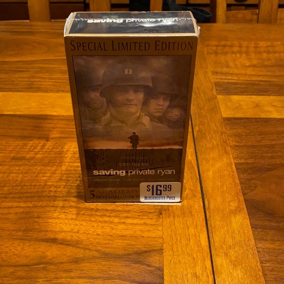 DreamWorks Pictures | Accessories | Vhs Saving Private Ryan Special ...